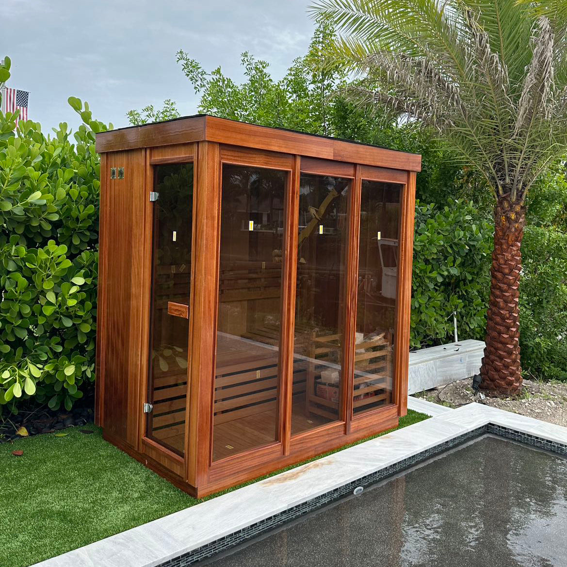 Smartmak® Modern Box Outdoor Sauna - Box 1